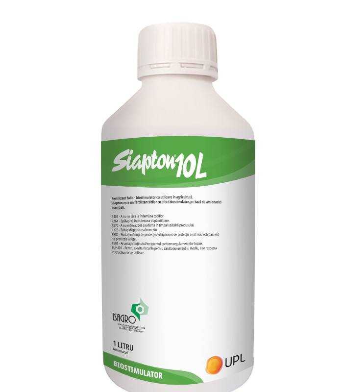 Siapton 10 L, biostimulator organic de origine naturala, foliar
