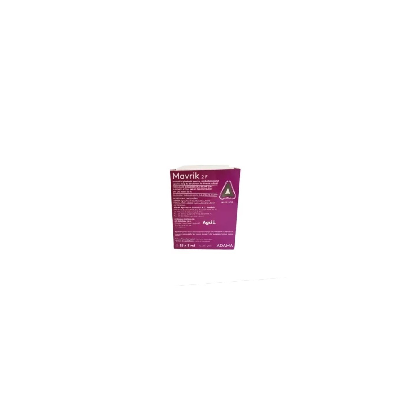Insecticid Mavrik 2 F, fiola 5 mililitri