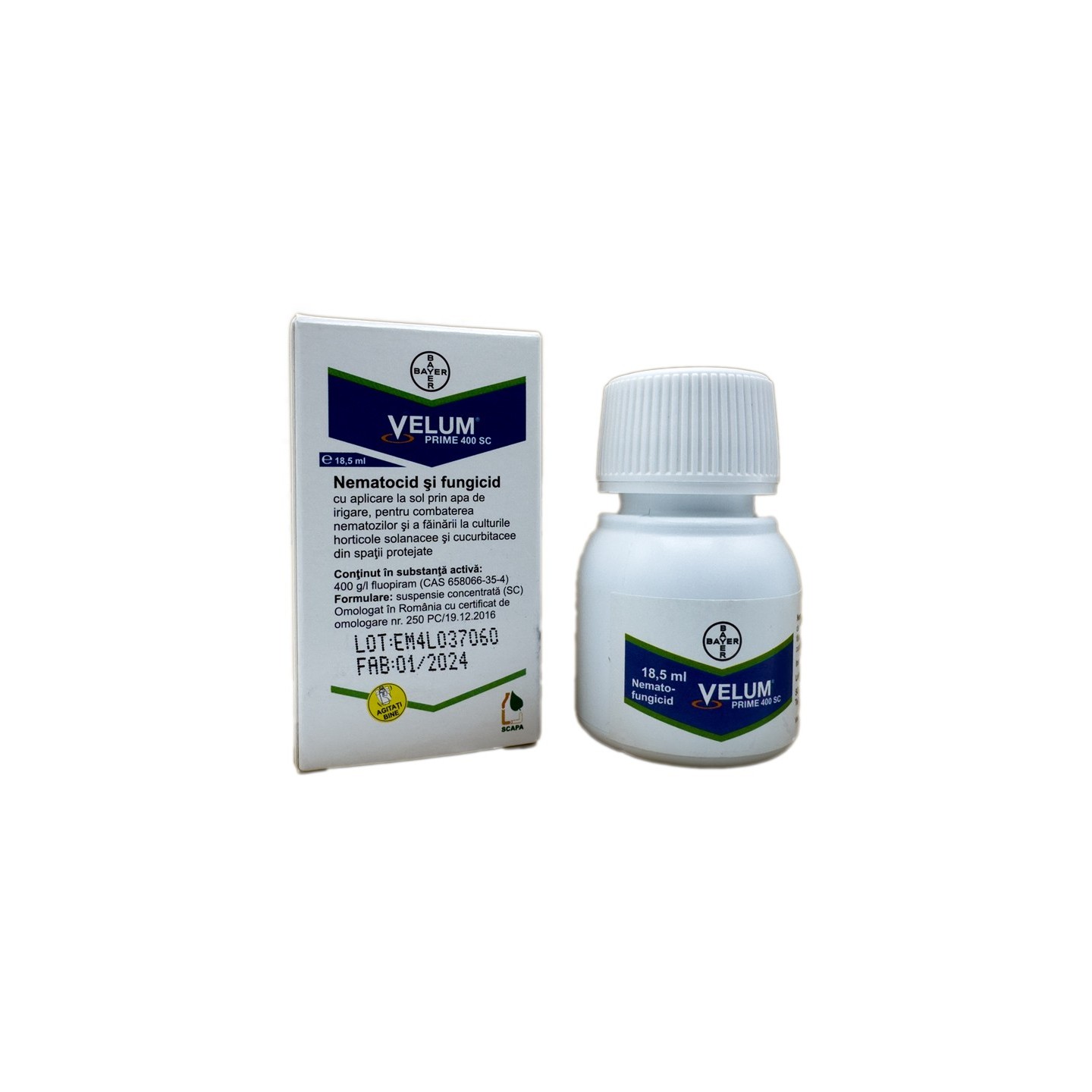 Nematocid Velum Prime 400 SC, Bayer CropScience