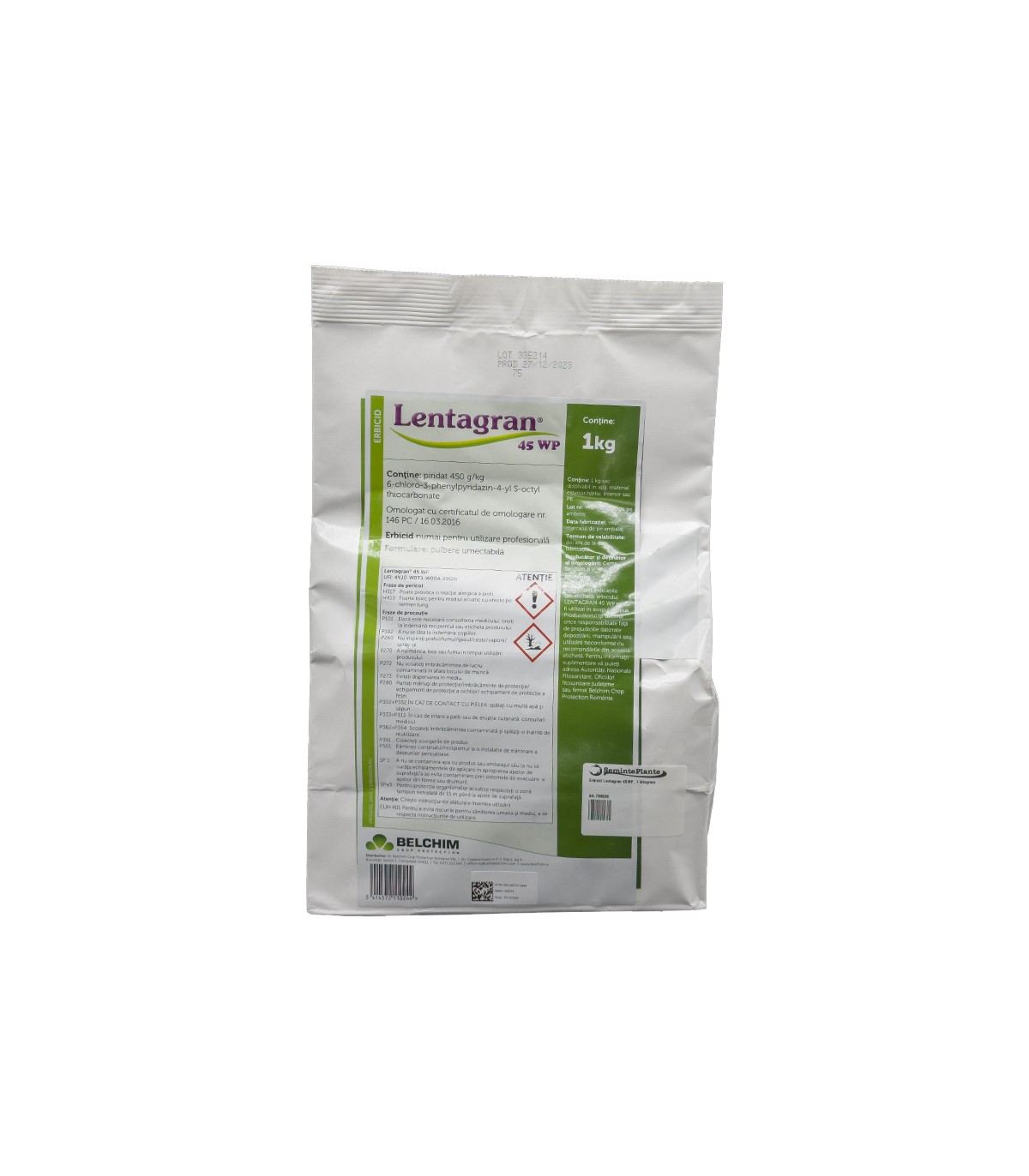 Erbicid Lentagran 45 WP, 1 kg | Belchim Crop Protection