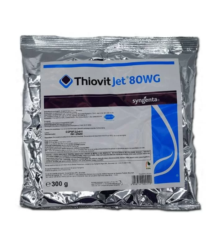 Fungicid Thiovit Jet 80 WG, 300 grame, Syngenta