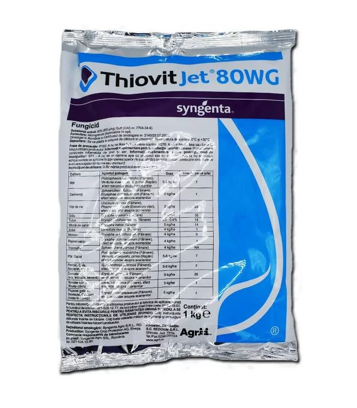 Fungicid Thiovit Jet 80 WG, 300 grame, Syngenta